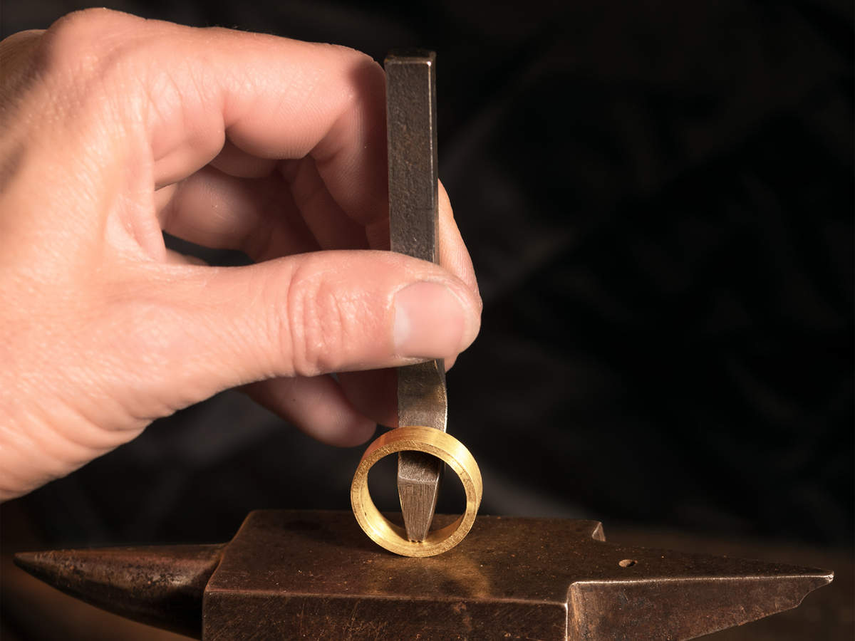 Gold Hallmark 10K (417) – J F M